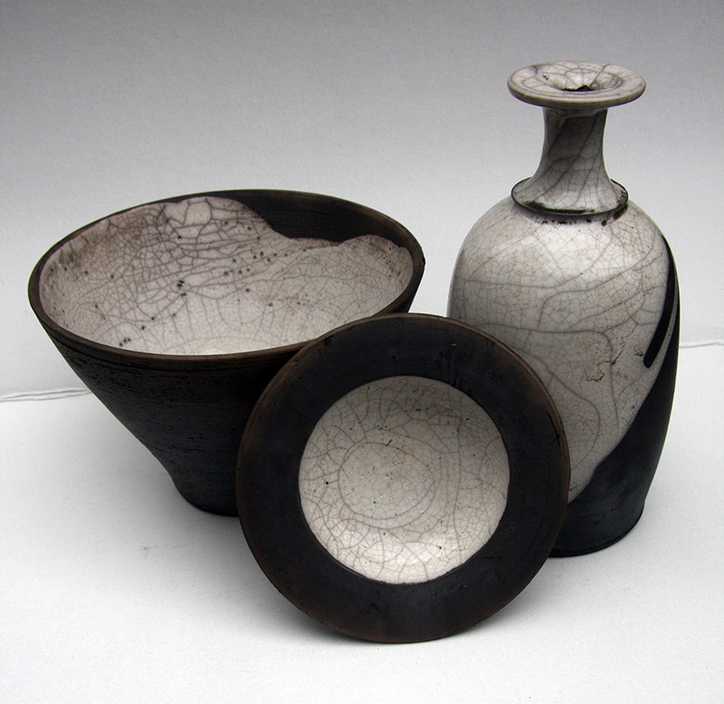 Bowl, bottle and Armada dish forms | Ian Shearman